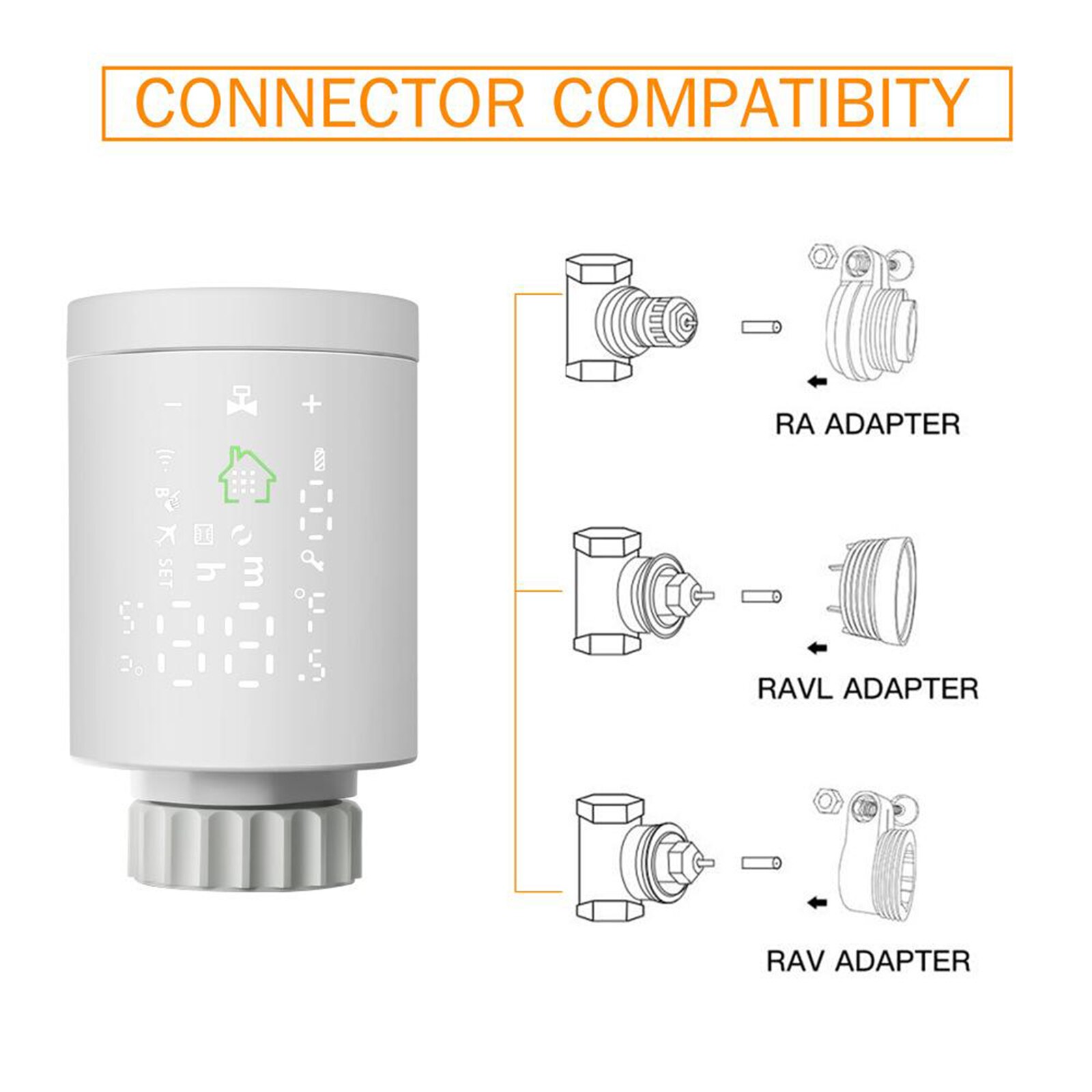 Universal Smart Radiator Thermostat, Personal or C... – Grandado