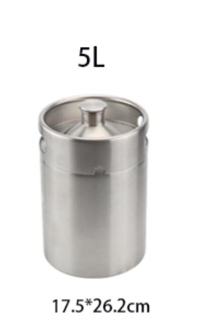 2L/3L/5L 304 Container Stainless Steel Home Brewin... – Grandado