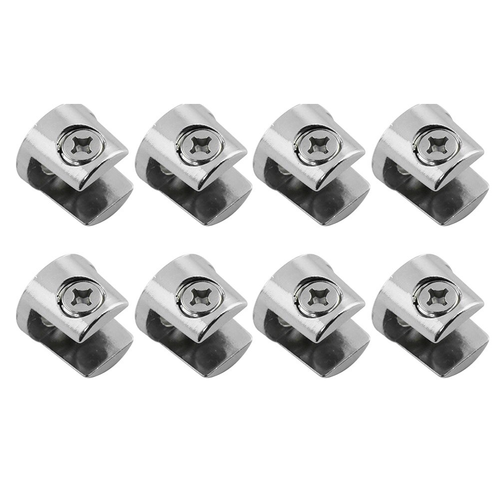 8pcs Adjustable Shelf Glass Clamp Easy Install Min... – Grandado