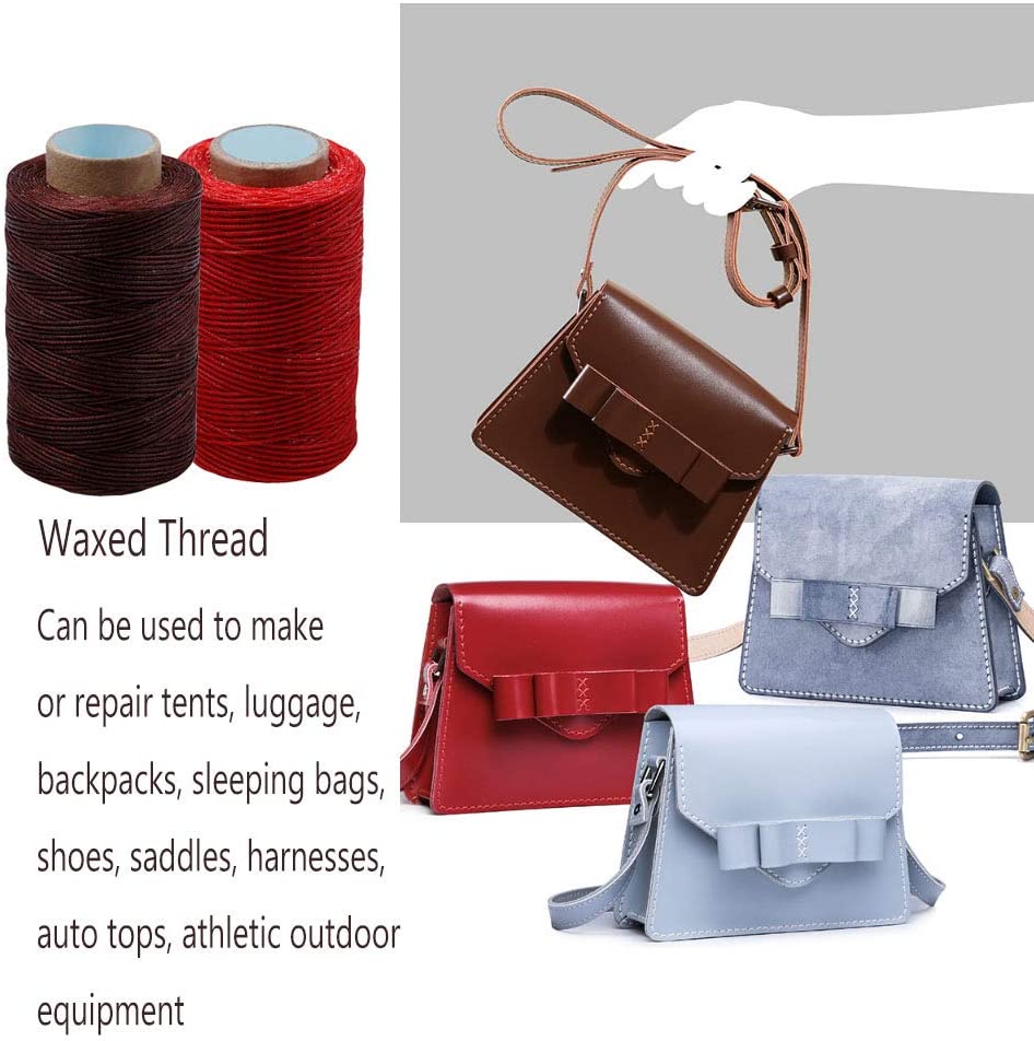 Colorful Leather Sewing Waxed Thread-Practical Lon... – Vicedeal