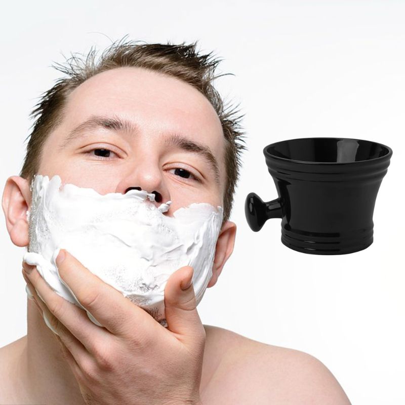 Men Shaving Mug With Handle Soap Bowl Cup Plastic ... – Grandado