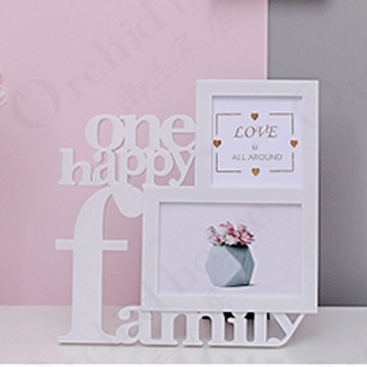 Nordic style frame combination 6 inch heart-shaped... – Grandado