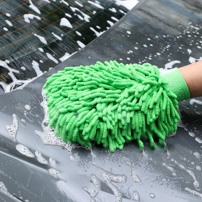 Wasstraat Handschoen Chenille Soft Anti-kras Auto ... – Grandado