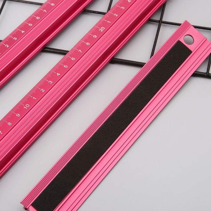 Aluminum Alloy Straight Ruler Protective Scale Mea... – Vicedeal