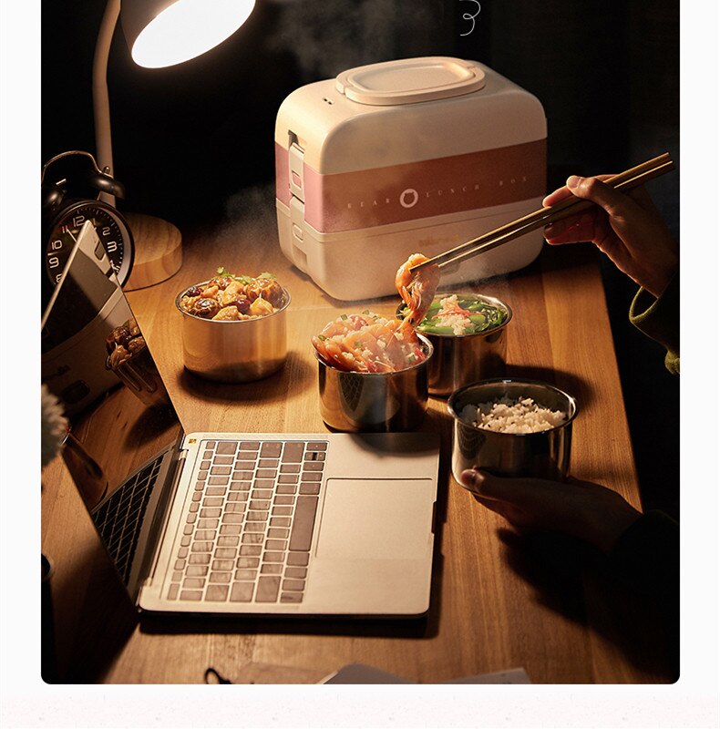 Xiaomi Electric Lunch Heating Box Meals Portable E... – Vicedeal