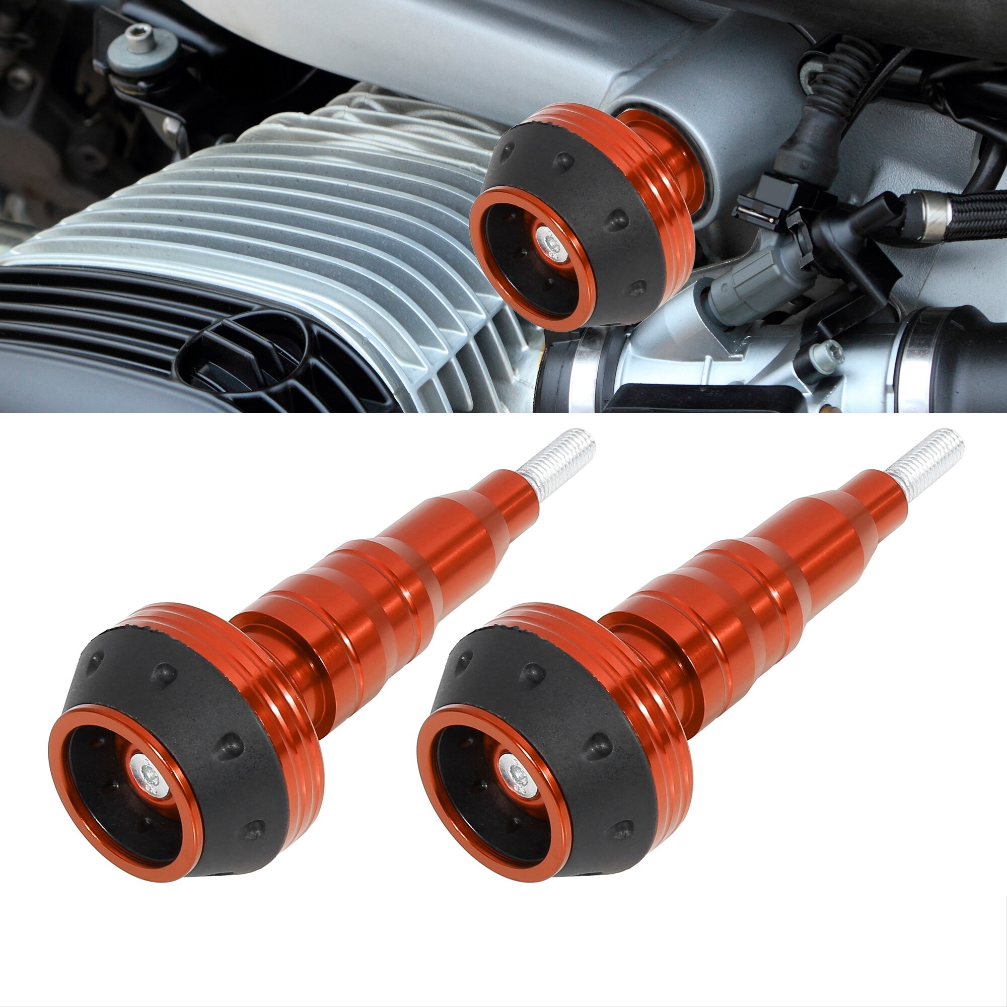 Uxcell 2Pcs Motorcycle Falling Bescherming Frame S... – Grandado