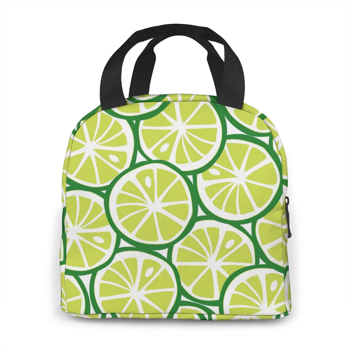 Green Lime Citrus Tropical Summer Lunch Bag Portab... – Grandado