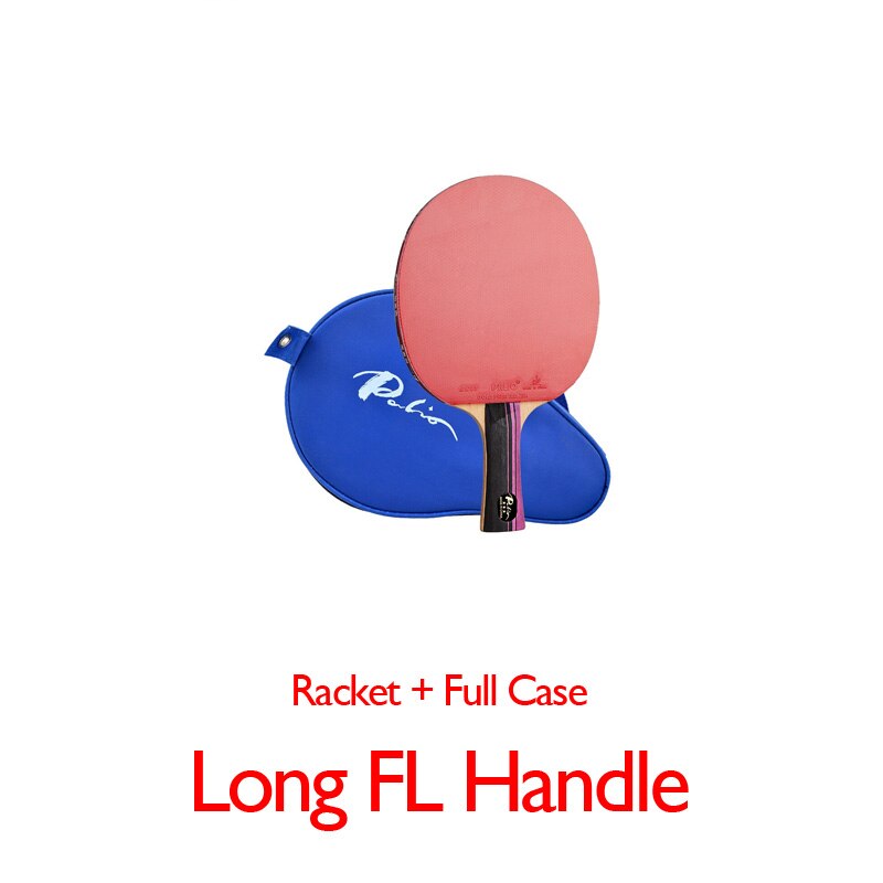PALIO 3 STAR Table Tennis Racket with CJ8000 Rubbe... – Grandado
