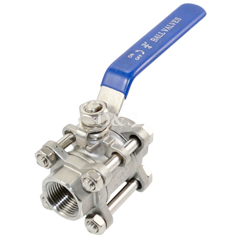 MEGAIRON High Pressure 3 Piece Full Port Ball Valv... – Grandado