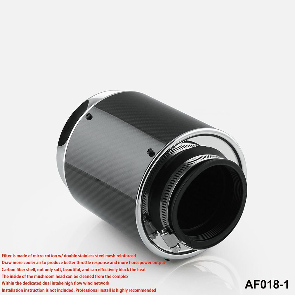 Auto Gemodificeerde Carbon Fiber Air Filter Voor W... – Vicedeal