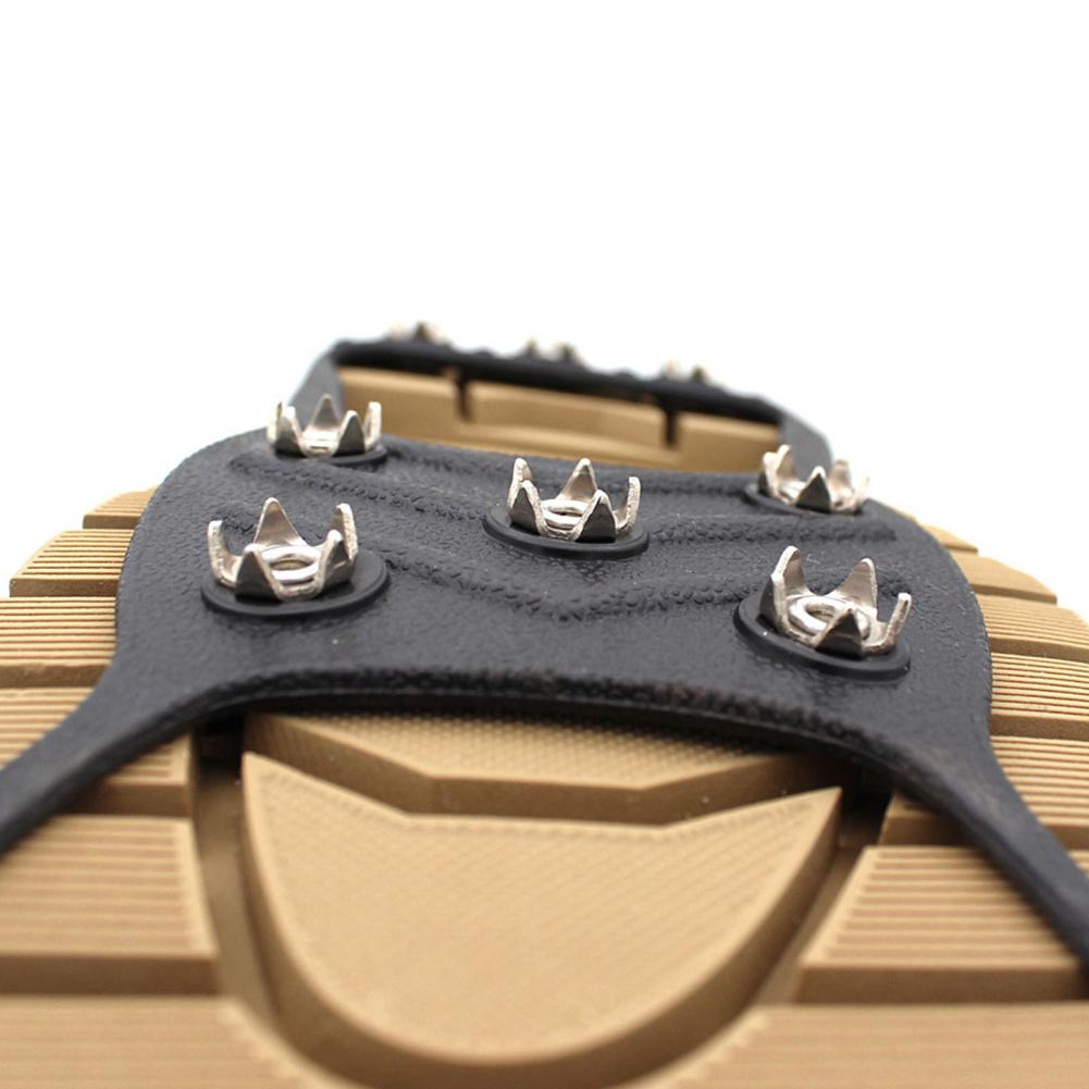 1 Pair 8 Studs Anti-Slip Snow Ice Climbing Winter ... – Grandado