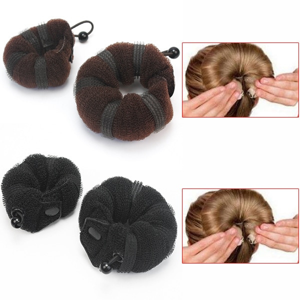 2pcs Handy Hair Styling Updo Bun Maker Soft Hairst... – Grandado