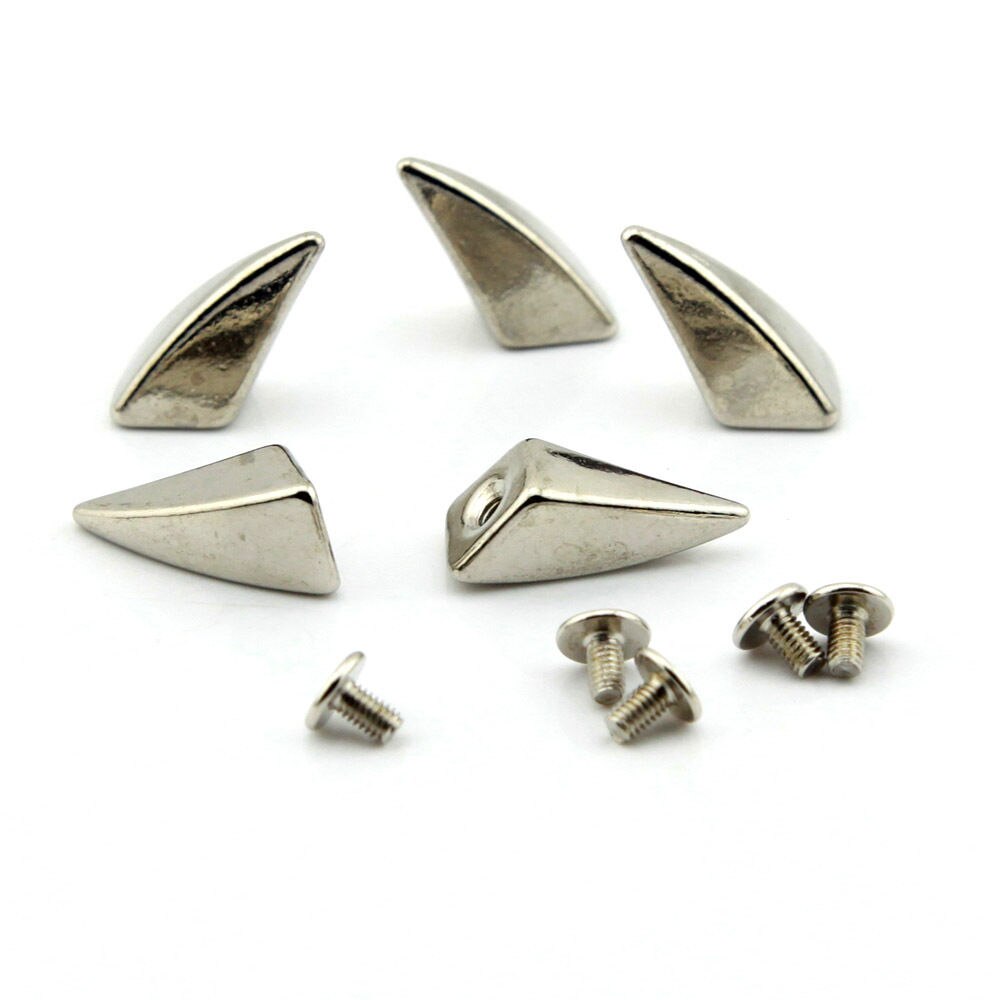 100sets Silver Dragon Claw Punk Spike Studs Metal ... – Grandado