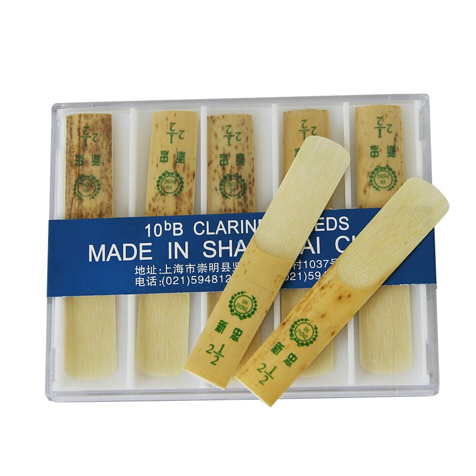 XINZHONG 2 1/2 bB Clarinete Palhetas de Bambu Conj... – Grandado
