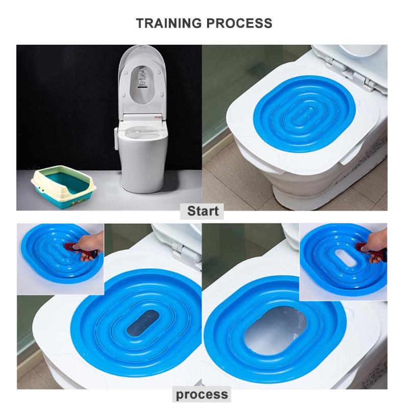 Plastic Kitten Toilet Training Kit Pet Cat Litter ... – Grandado