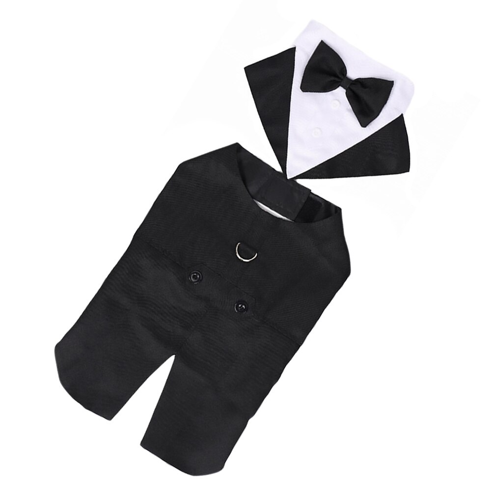Traje de esmoquin de algodón para cachorro, traje ... – Grandado