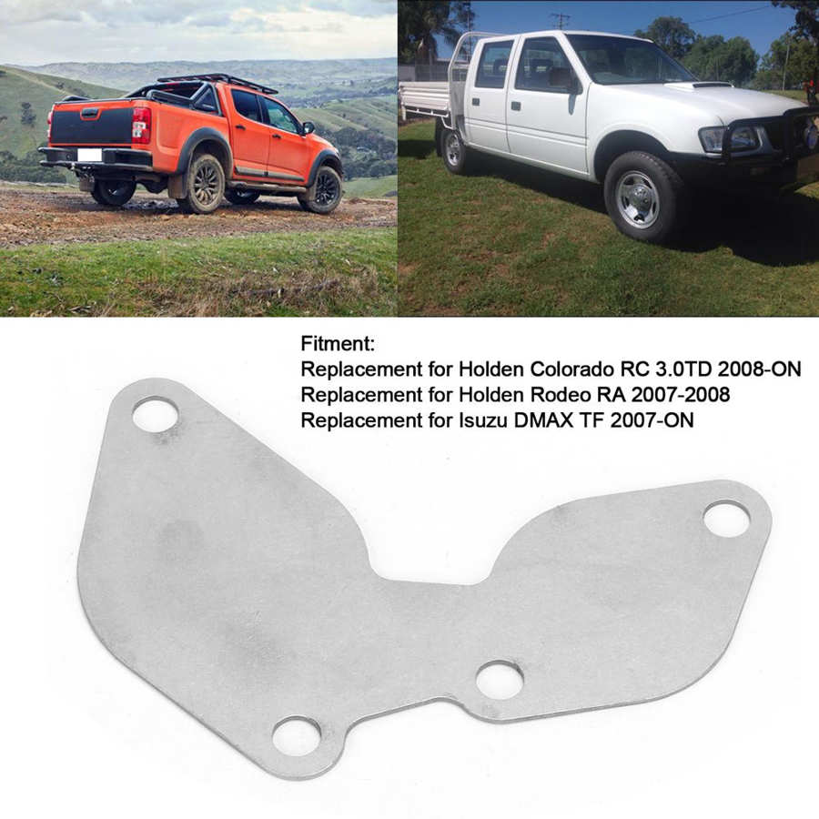Car EGR Blanking Block Off Plate Stainless Steel R... – Grandado
