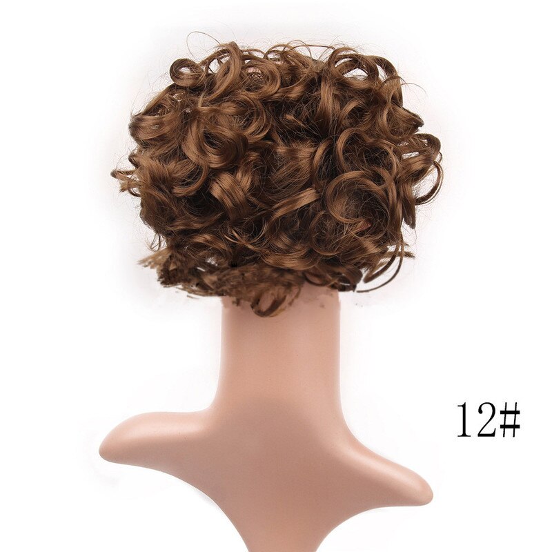 Large Comb Clip In Curly Hair Piece Chignon Updo W... – Vicedeal