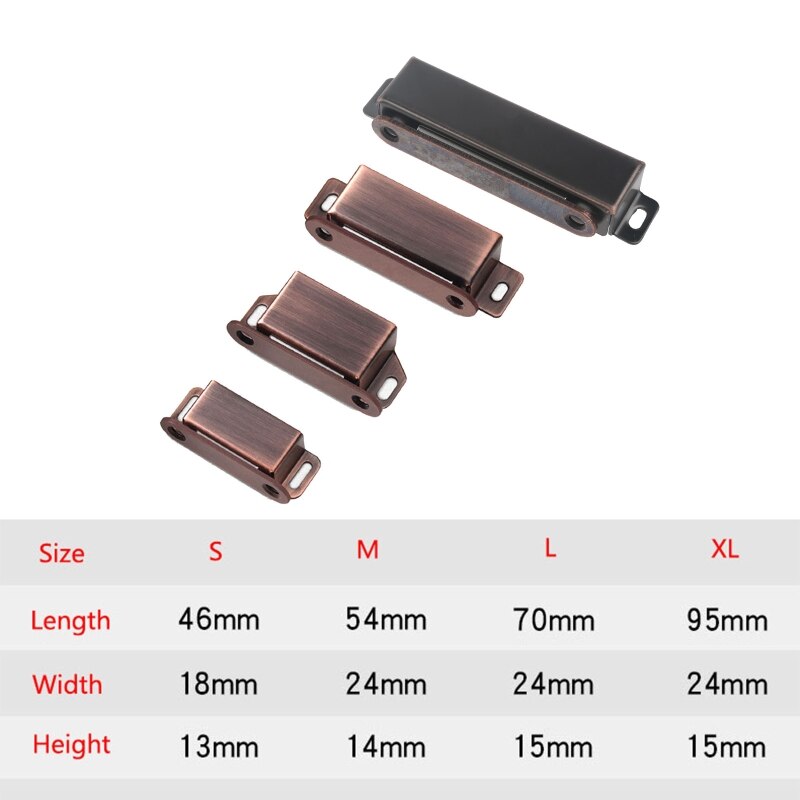 Stainless Steel Invisible Cabinet Catch Strong Mag... – Vicedeal