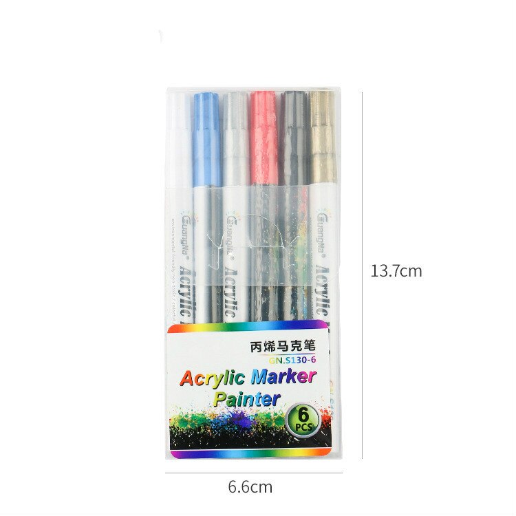 12/18 farben 0,7mm Acryl Farbe Marker stift Art Ma... – Vicedeal