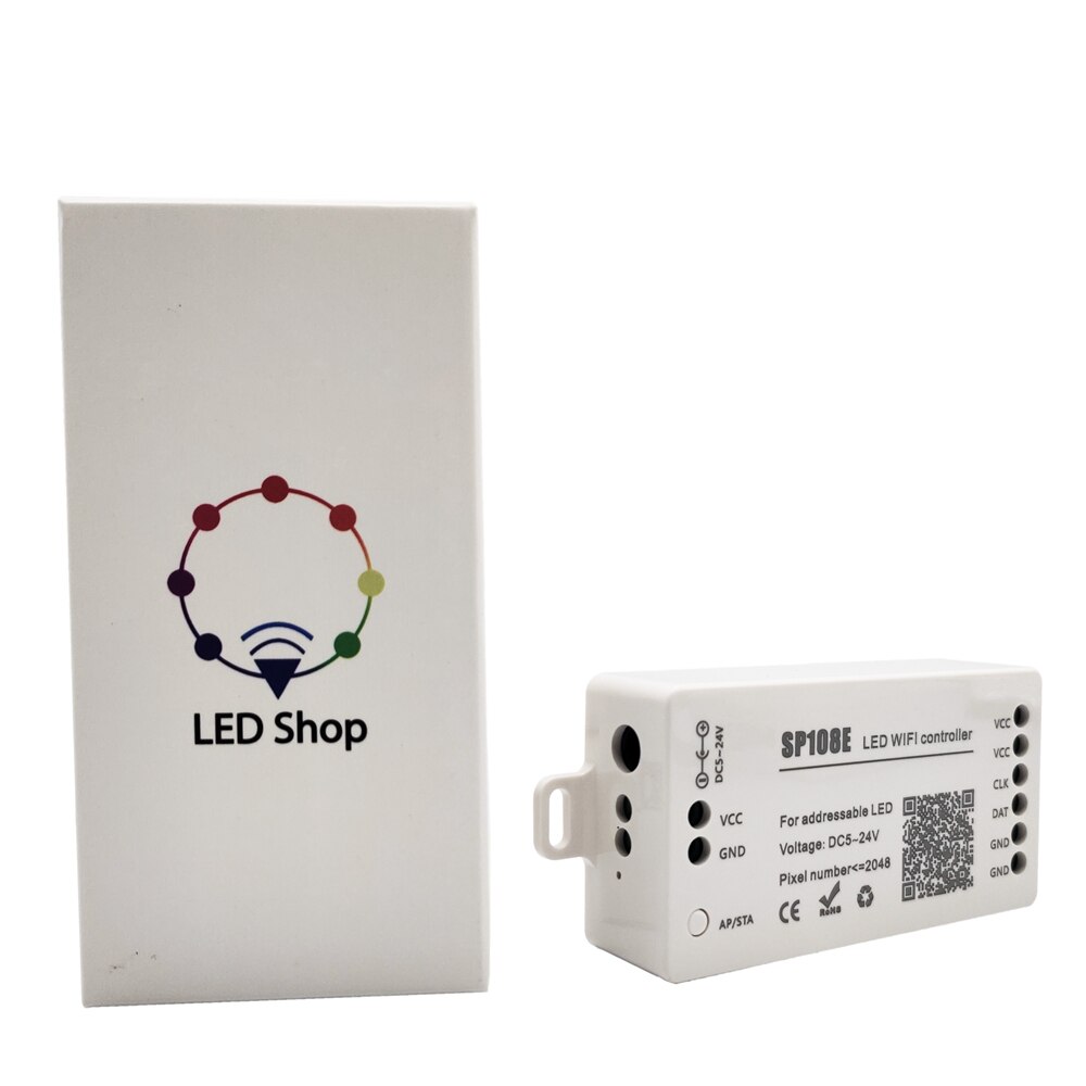 DC5-24V SP108E Wifi Smart APP Wireless Control Ind... – Grandado