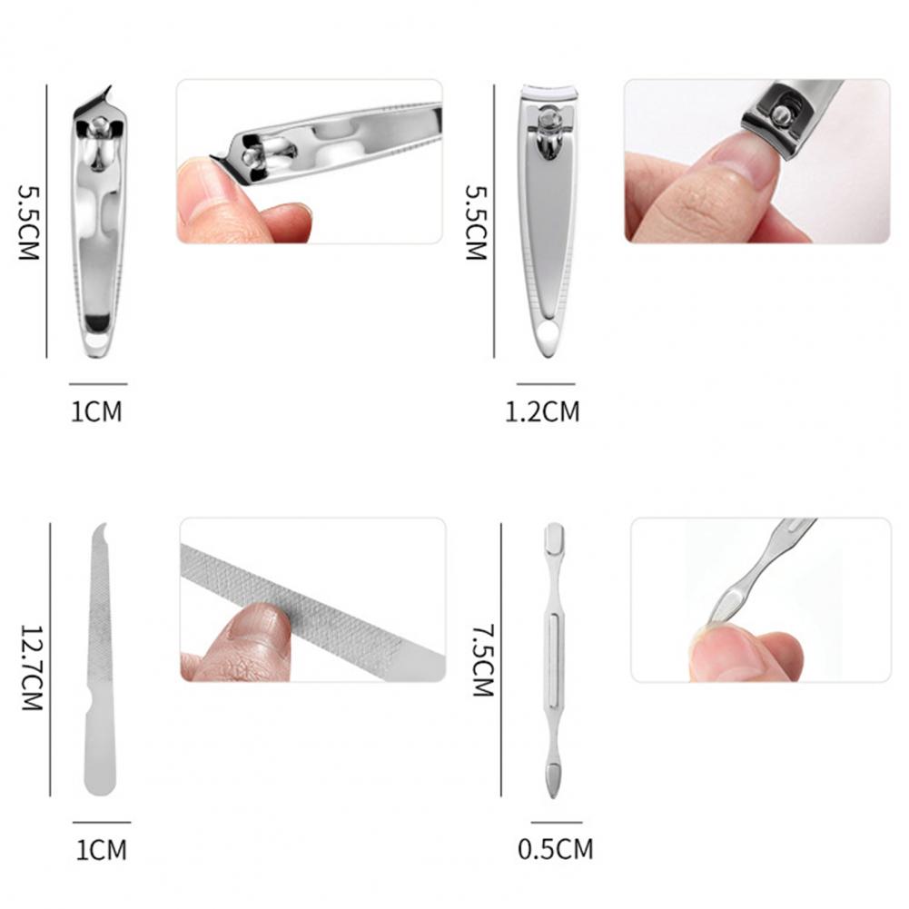 Nail Cutters Set Anti-slip Sharpened Edge Toenails... – Vicedeal