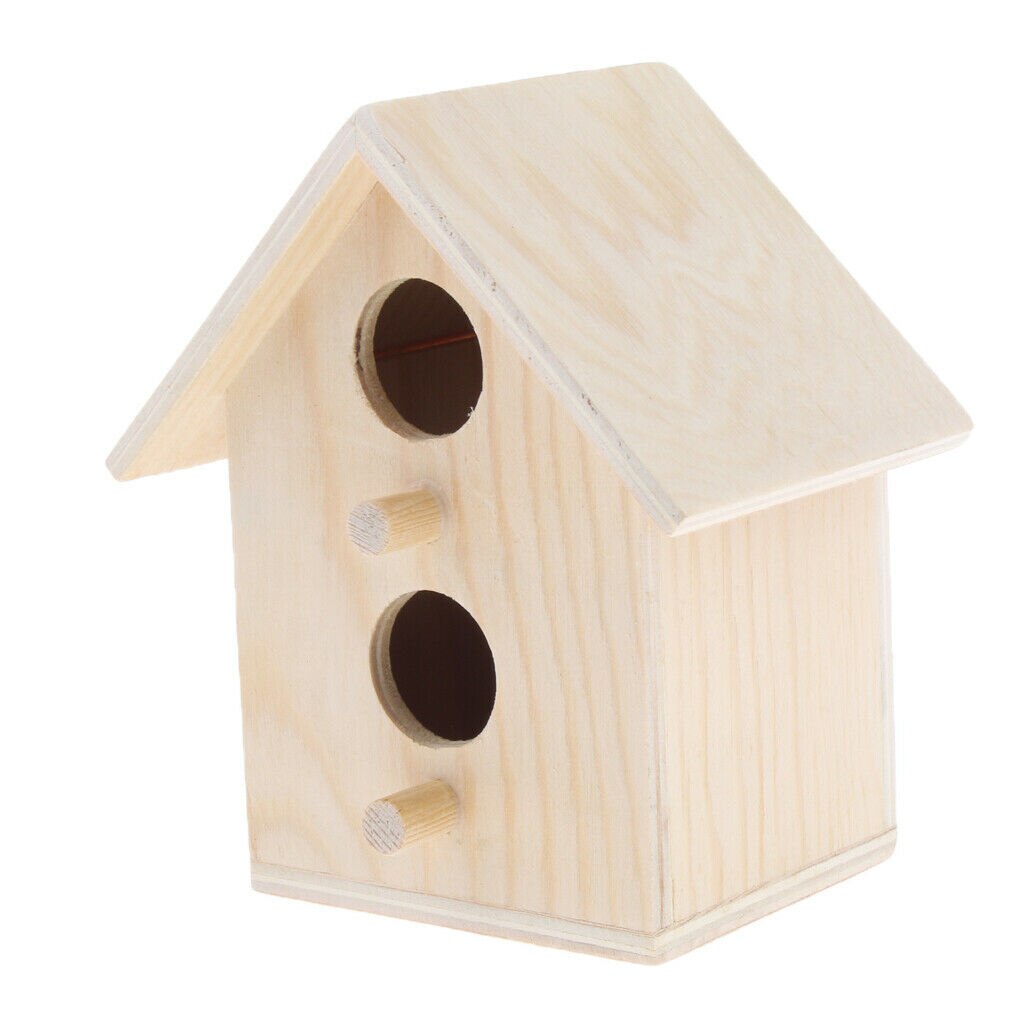 Gorgeous Birds Home Hanging Wooden Nest Box Nest H... – Grandado