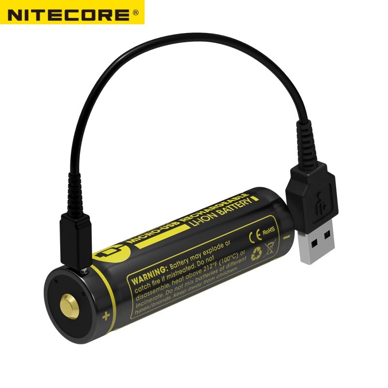 Nitecore NL1826R 2600mAh 3.6V Micro-USB Rechargeab... – Vicedeal
