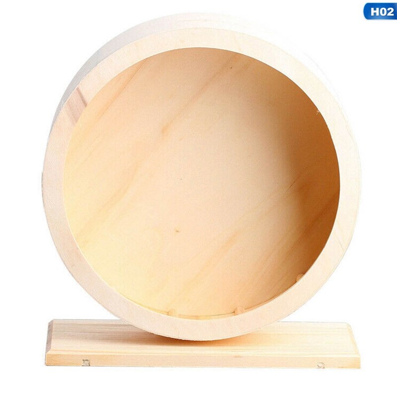 Houten Stille Roller Hamster Running Oefening Wiel... – Grandado