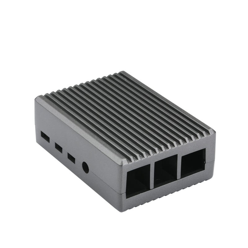 Raspberry Pi 4 Aluminum Case Passive Cooling Gray ... – Grandado