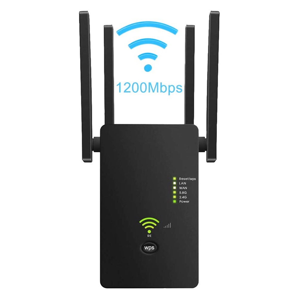 WiFi Extender Signal Booster Dual-Band AC1200 WiFi... – Vicedeal