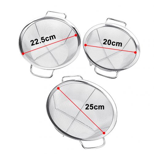 Stainless Steel Fine Mesh Washing Rice Strainer Fr... – Grandado