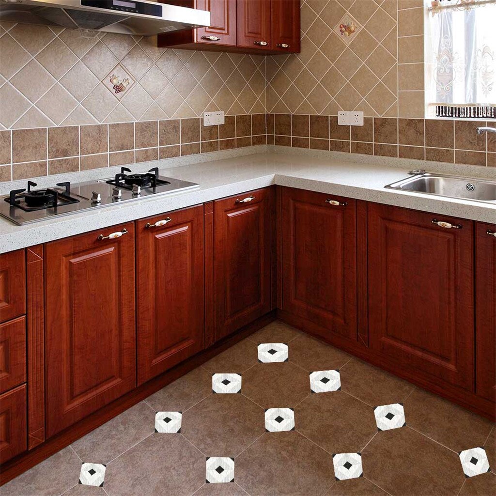 10 Pcs/Set 3D Diagonal Self Adhesive Ceramic tile ... – Grandado