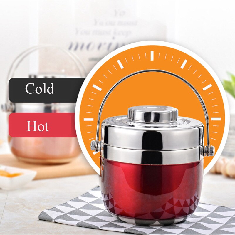 Unibird Double Layer Portable Food Thermos Heated ... – Vicedeal