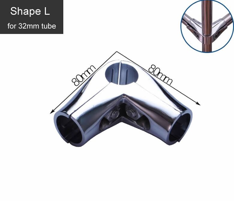 Beautiful Alloy tube connector for 32mm diameter S... – Grandado