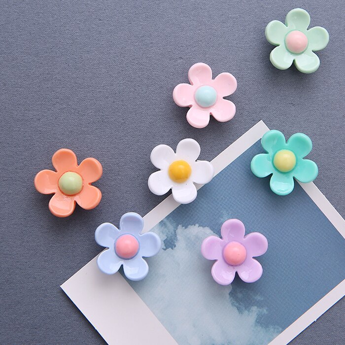 Mini 3D Flowers Blackboard Magnetic Stickers Cute ... – Grandado