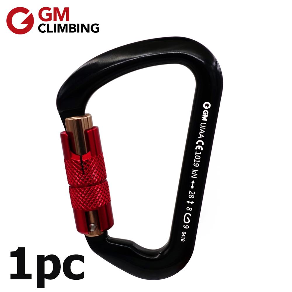 GM CLIMBING Carabiner Self Auto Locking 28kN Mount... – Grandado