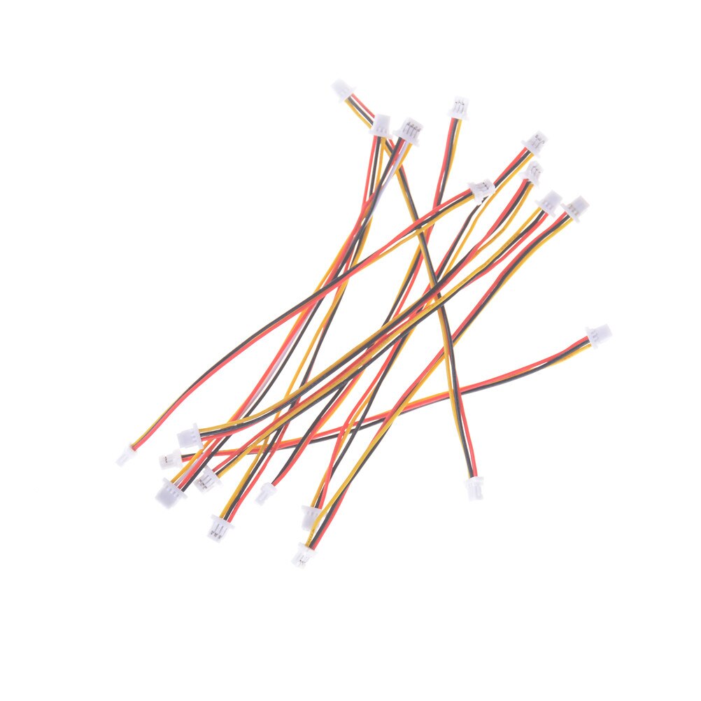 10X Mini Micro SH 1.0mm 3-Pin JST Double Connector... – Grandado