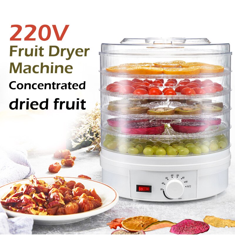 220V Food Dehydrator Food Dryer 5 Layers Fruit Dry... – Vicedeal