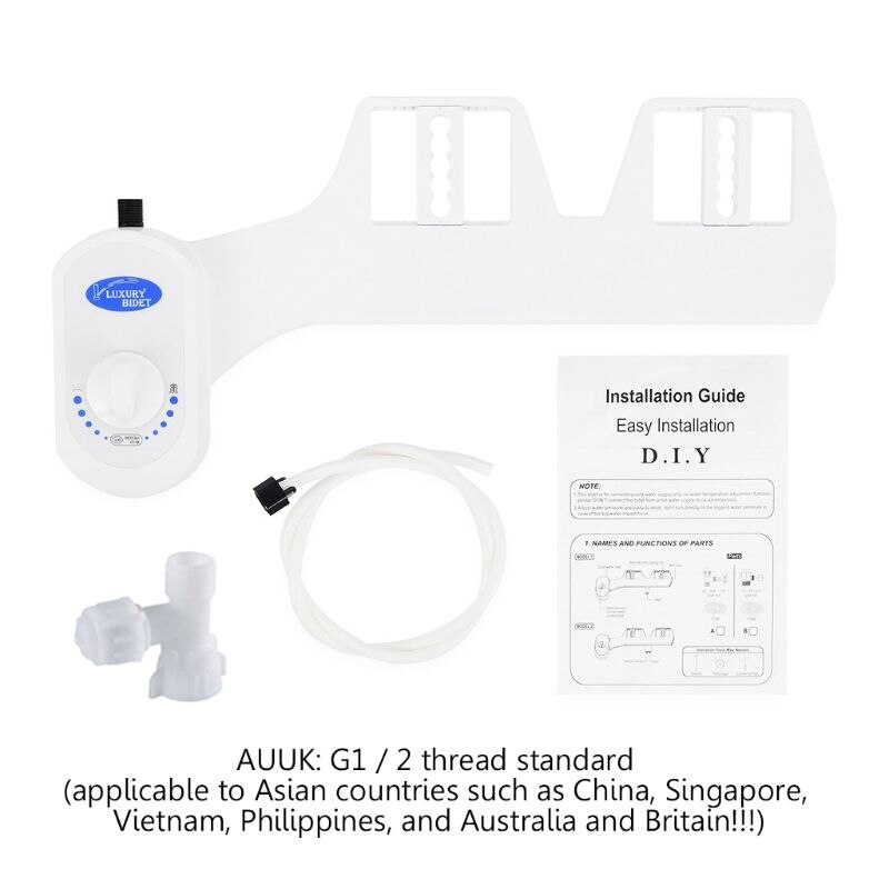 Bidet Fresh Water Spray Dual Nozzles Mechanical Bi... – Vicedeal