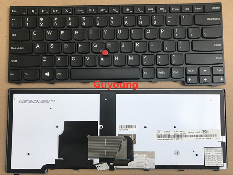 Laptop US Keyboard For Lenovo ThinkPad T440 T440S ... – Grandado