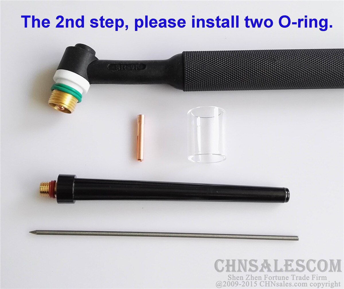 CHNsalescom 8 pcs TIG Welding Torch Gas Lens Pyrex... – Vicedeal