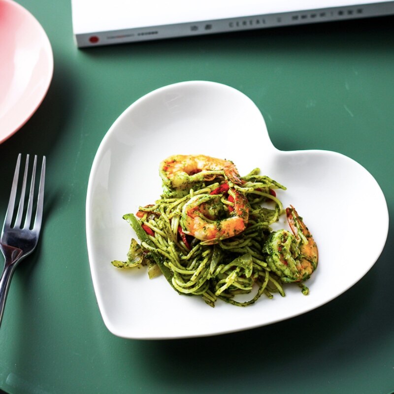 Nordic Ceramic Salad Plate Candy Color Breakfast C... – Vicedeal