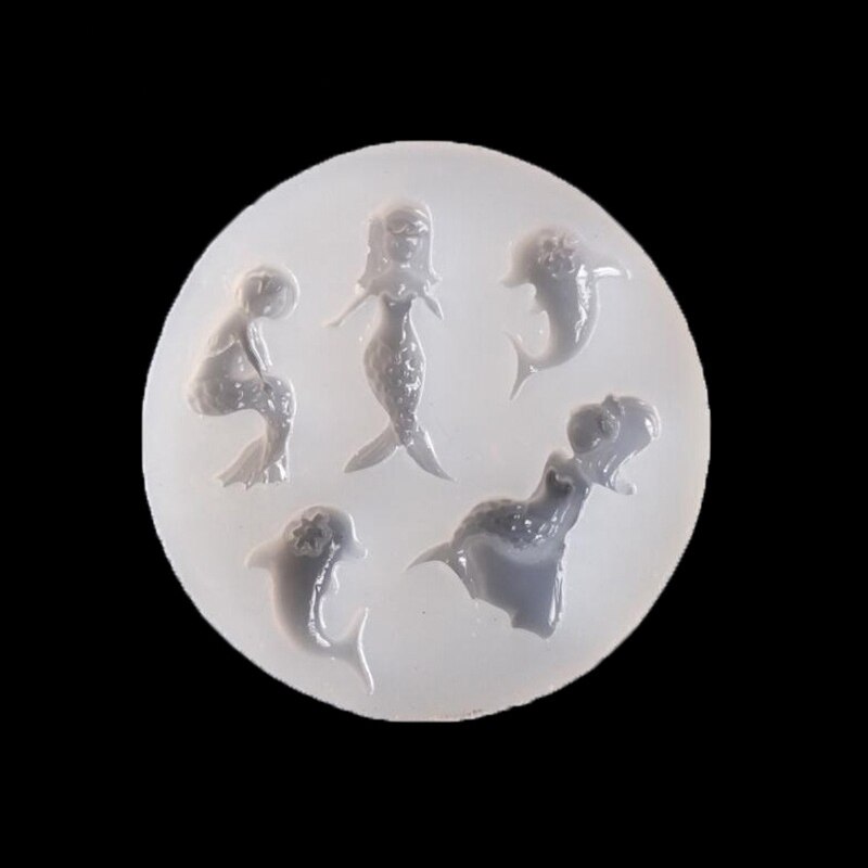 UV Resin Liquid Silicone Mold Mermaid Shape Resin ... – Grandado