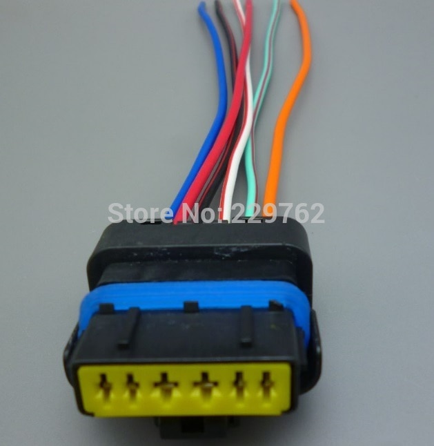 shhworldsea 1pcs 6 Pin/Way Throttle Valve Plug Fem... – Grandado