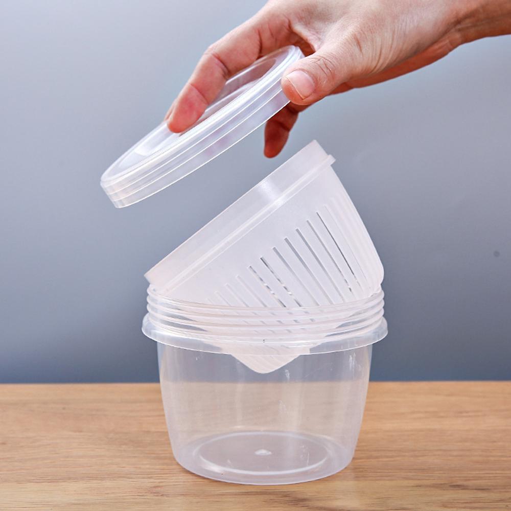 Kitchen Double-Layer Drain Box Fresh Food Containe... – Grandado