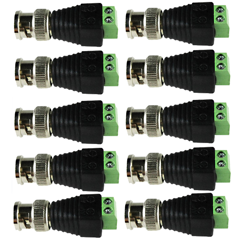 10pcs BNC Connectors for AHD Camera CVI Camera TVI... – Grandado