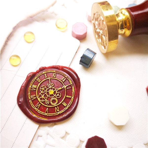 Ur voks segl stempel hoved vintage stempler til sc... – Grandado