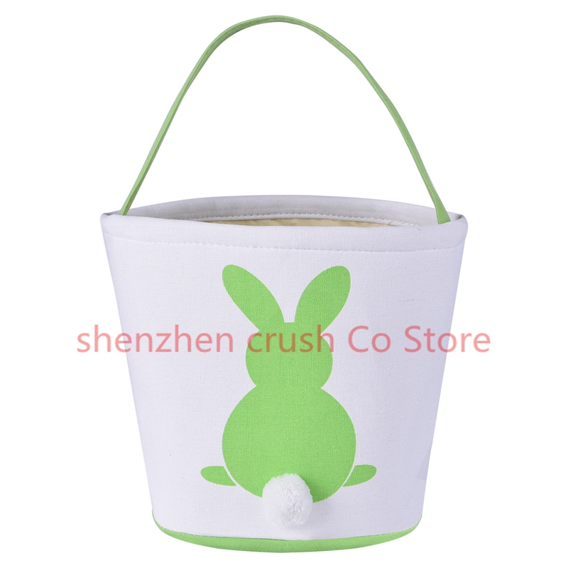 5pcs/lot Easter Day canvas easter tail bucket good... – Grandado