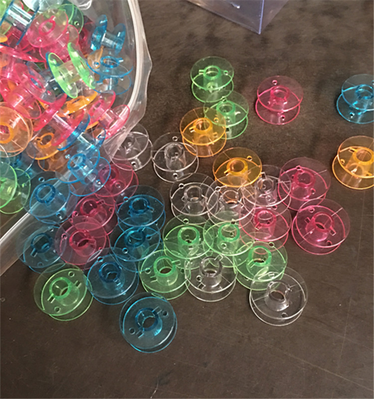 color plastic sewing machine spool, DIY Tool stora... – Grandado